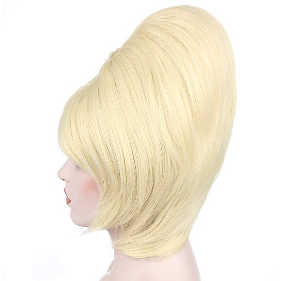 Accessories | Blonde Retro Beehive Cosplay Halloween Dressup Wig | Poshmark